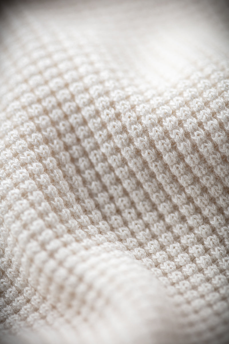 &SONS Base Waffle Crew Neck Raw