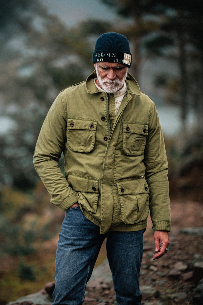 Carter Jungle Jacket Olive | Men's Field Jacket | &SONS
