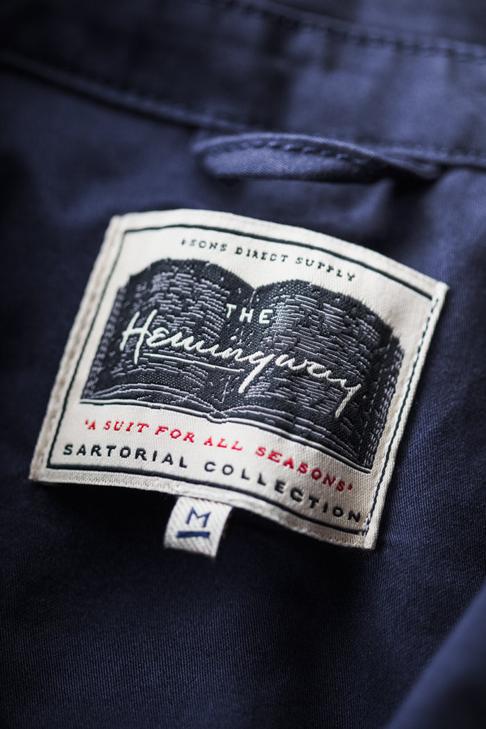 &SONS Hemingway Suit Jacket Midnight Blue