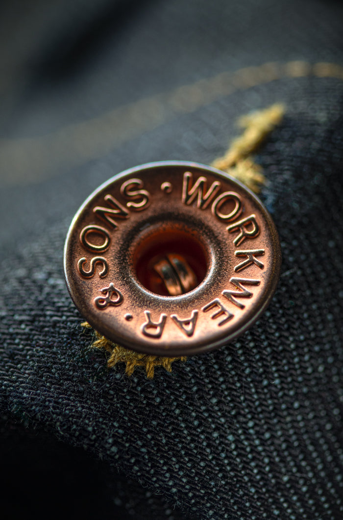 &SONS Open Range Jacket Raw Indigo