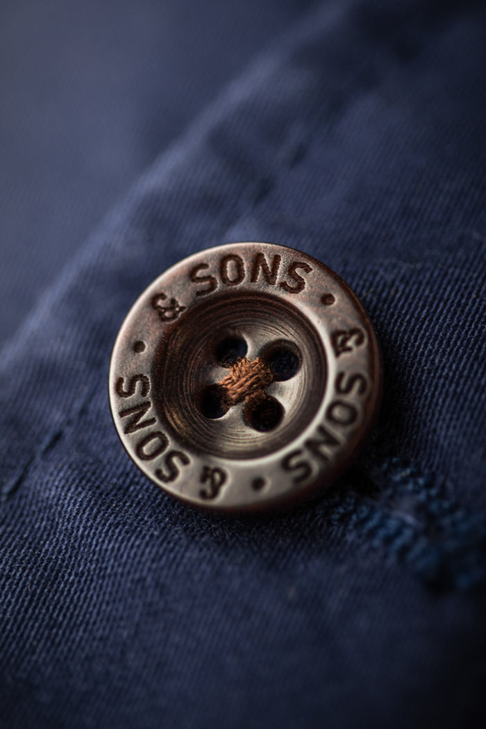 &SONS Hemingway Suit Jacket Midnight Blue