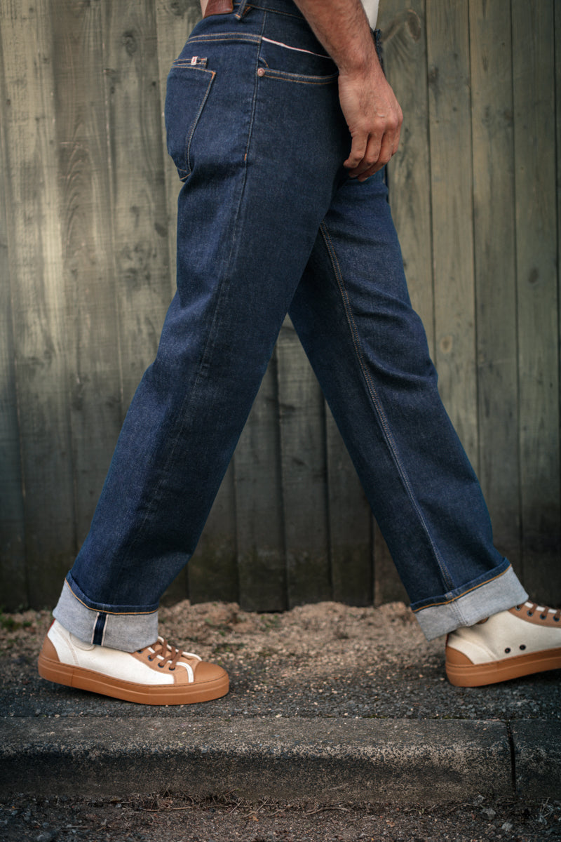 Cutter 13.5oz Indigo Selvedge Denim Jeans – &SONS