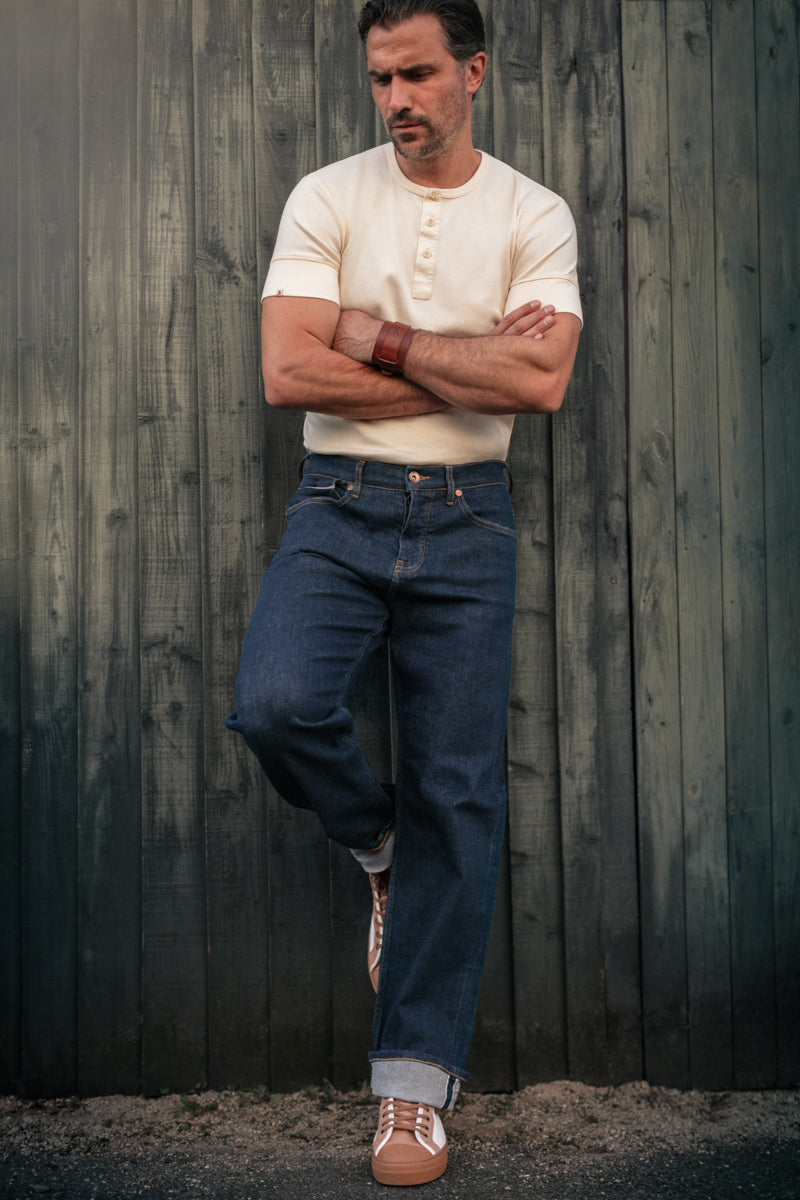 Cutter 13.5oz Indigo Selvedge Denim Jeans – &SONS