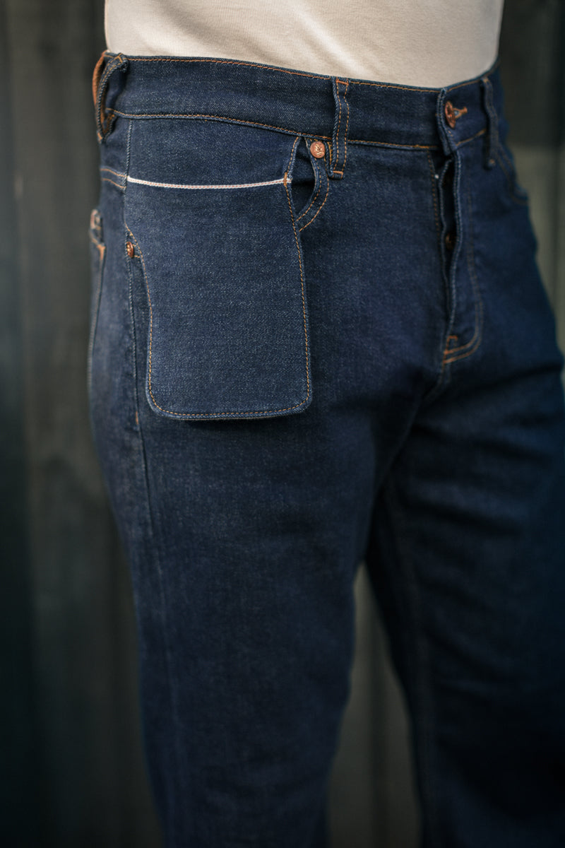 Cutter 13.5oz Indigo Selvedge Denim Jeans – &SONS