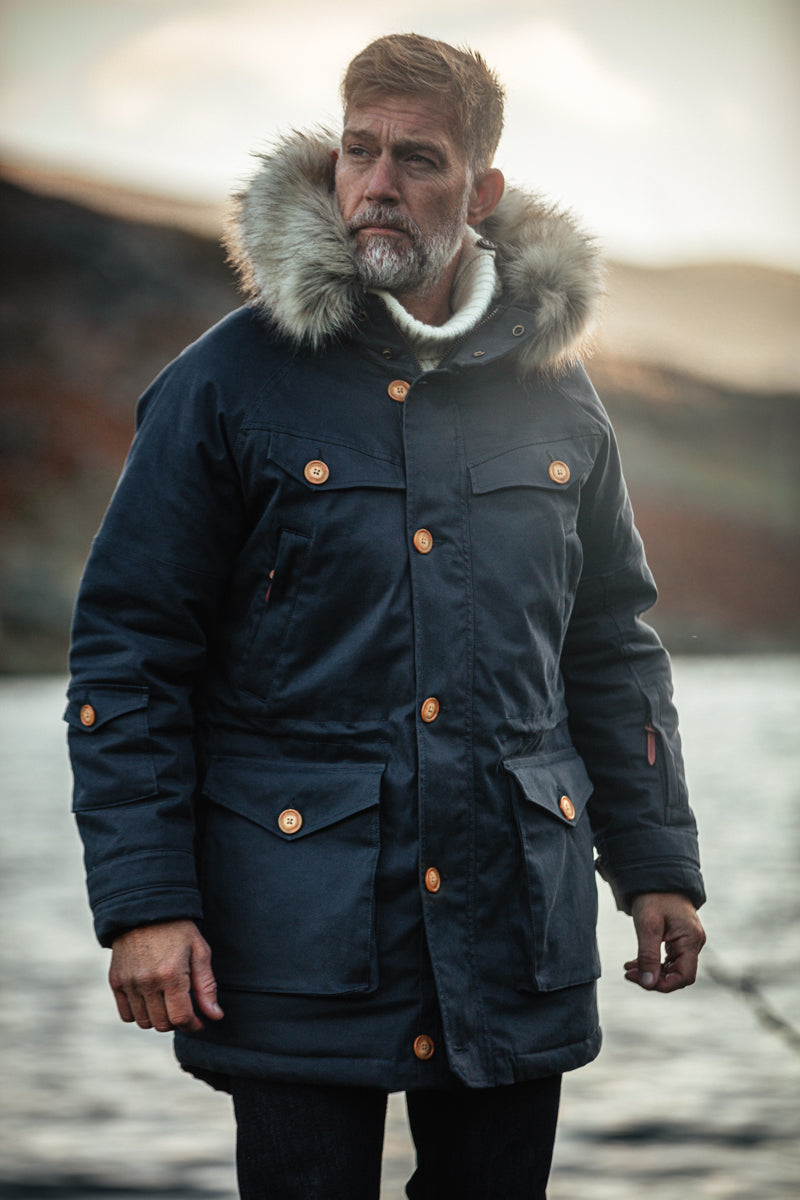 &SONS Ridge Snow Parka Navy