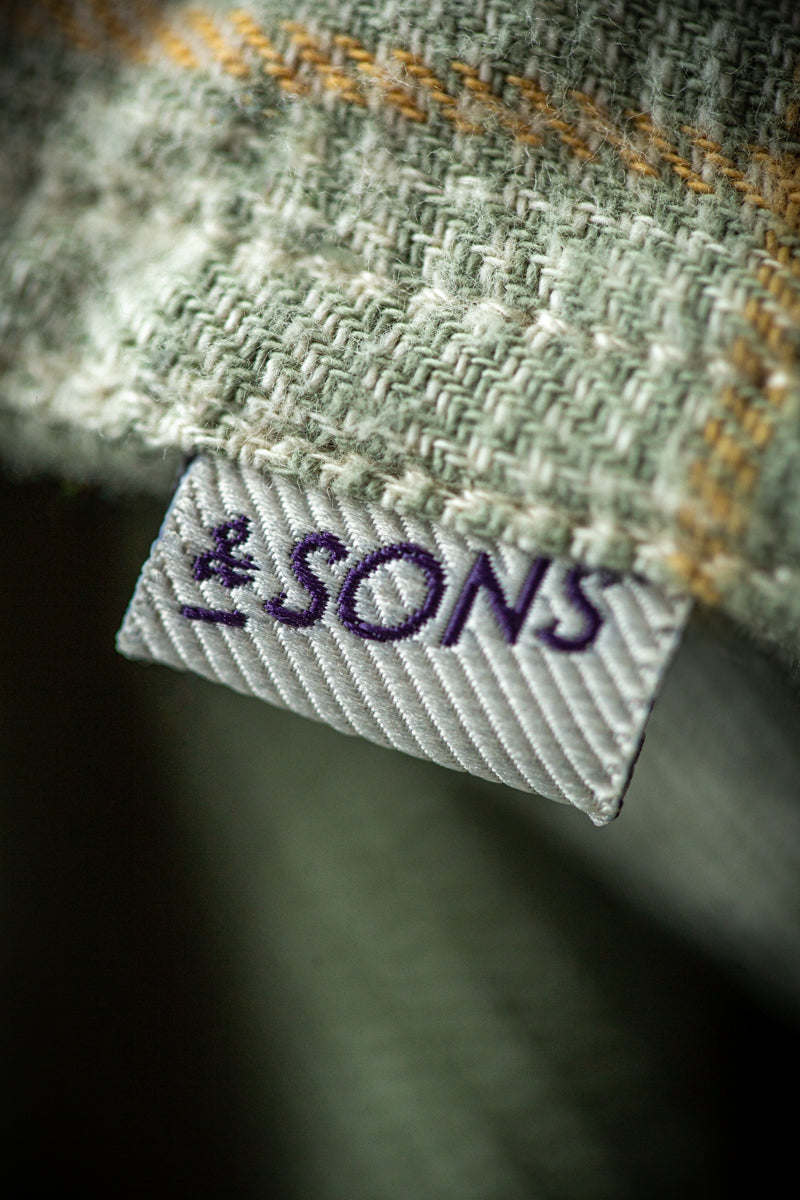 &SONS River Green Western Shirt