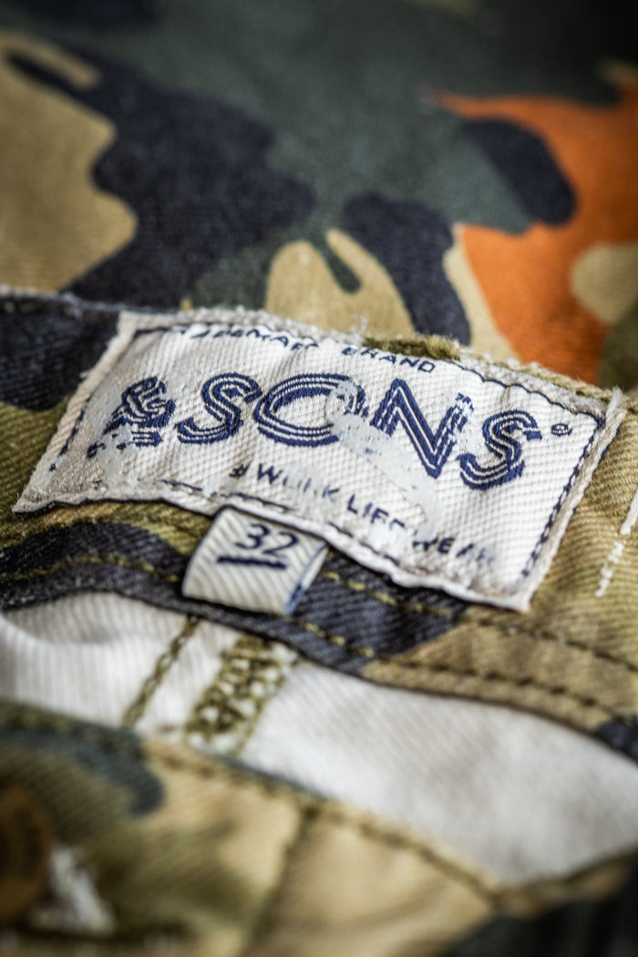 &SONS Surplus Army Shorts Camo