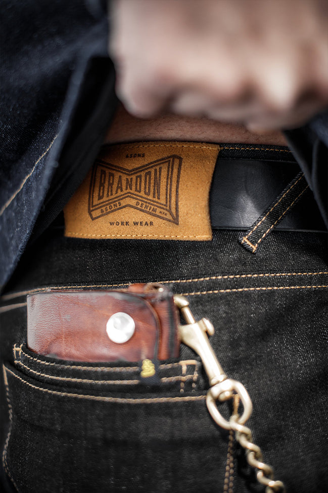 Brandon Denim Jean Charcoal